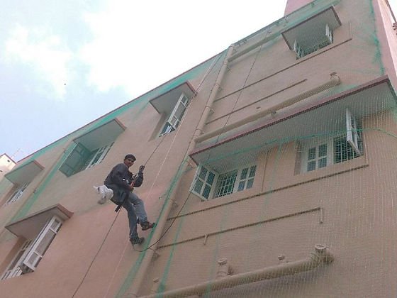 Safety Nets - House Covering Net - Pigeon Nets - Bird Net Chennai - SPL ...